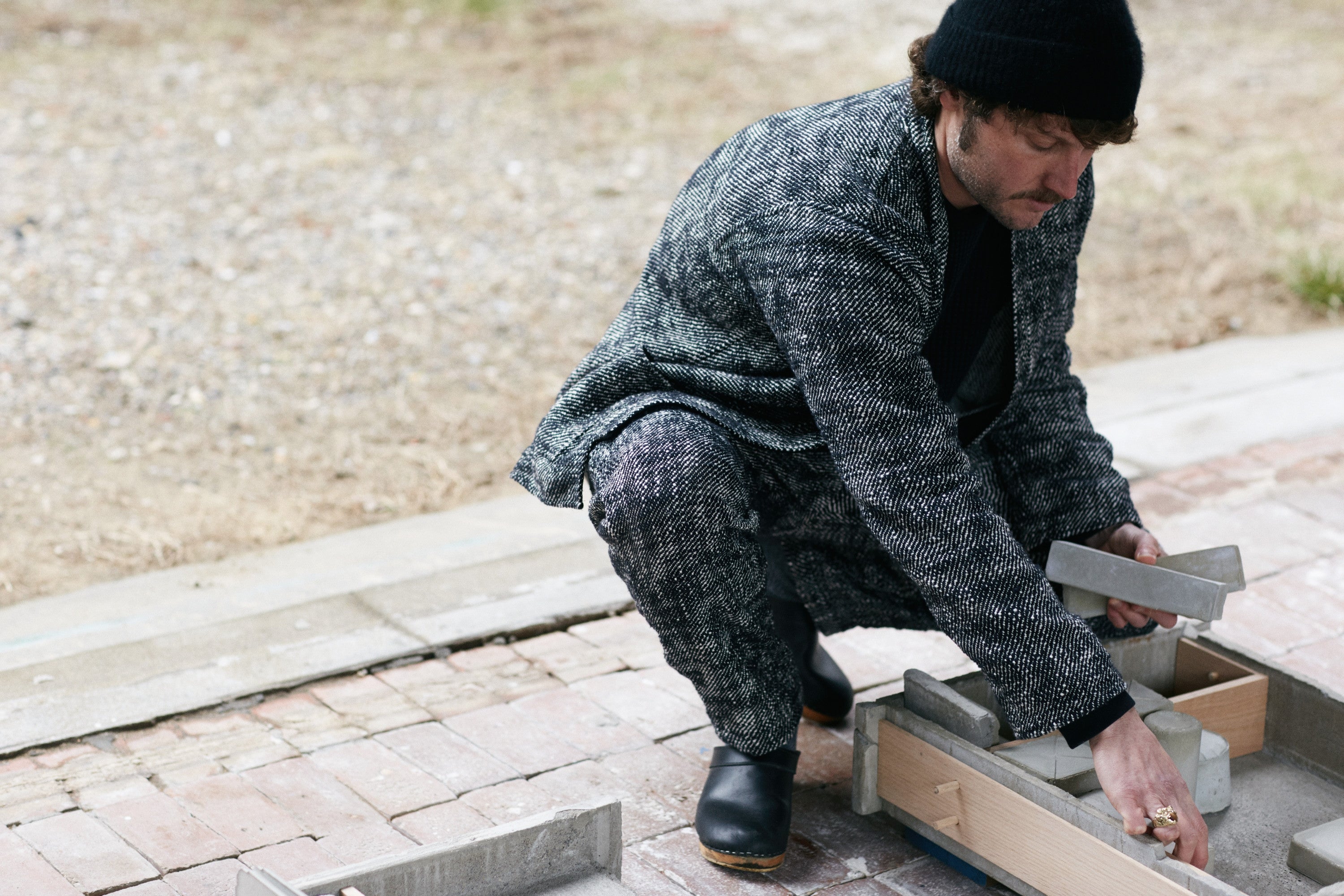 In His Own Words | Sculptor Graham Skeate at his studio in Springs, NY ...