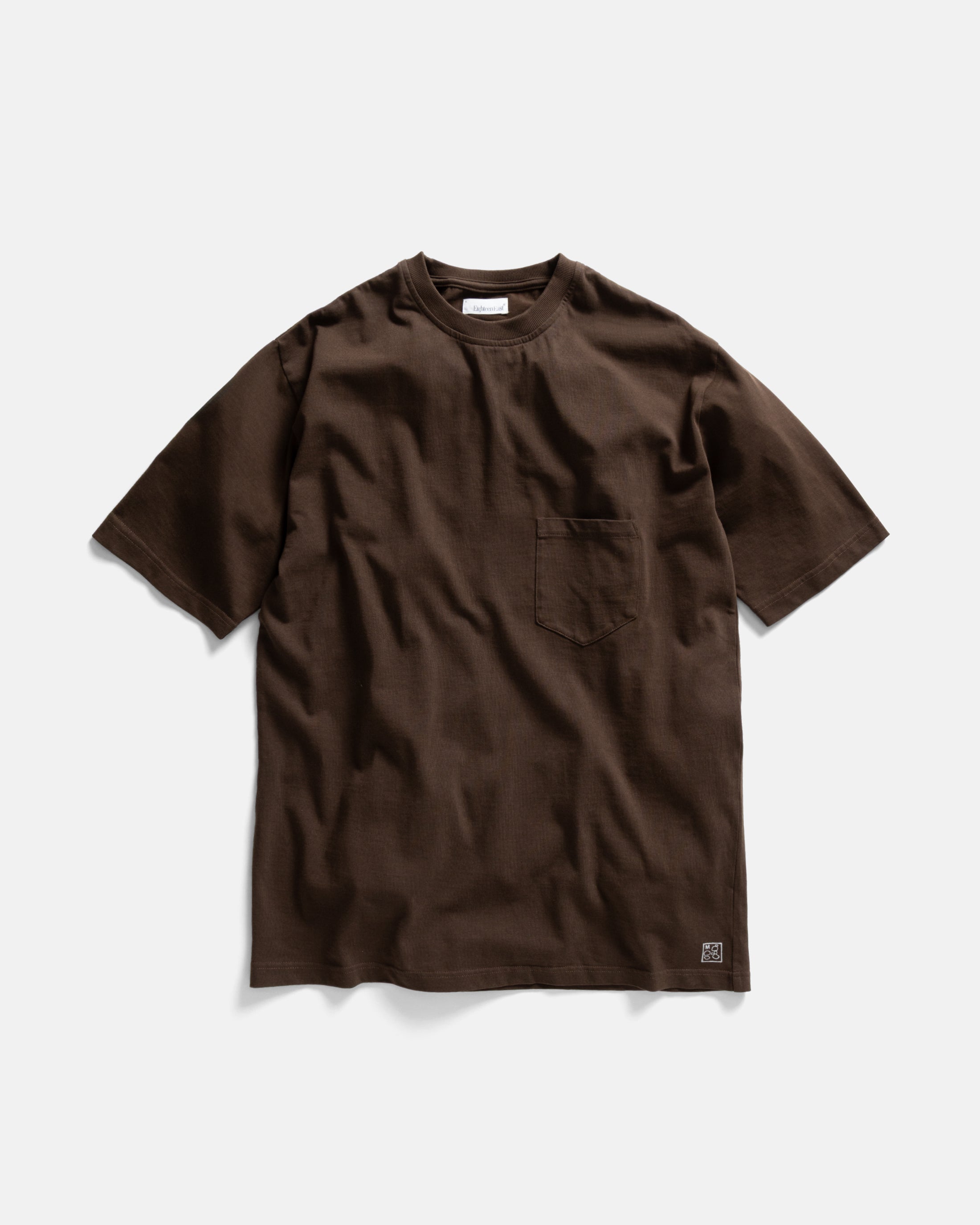 IAN VINTAGE POCKET TEE - CIOCCOLATO 7.75 oz. ALL SEASON COTTON JERSEY ...