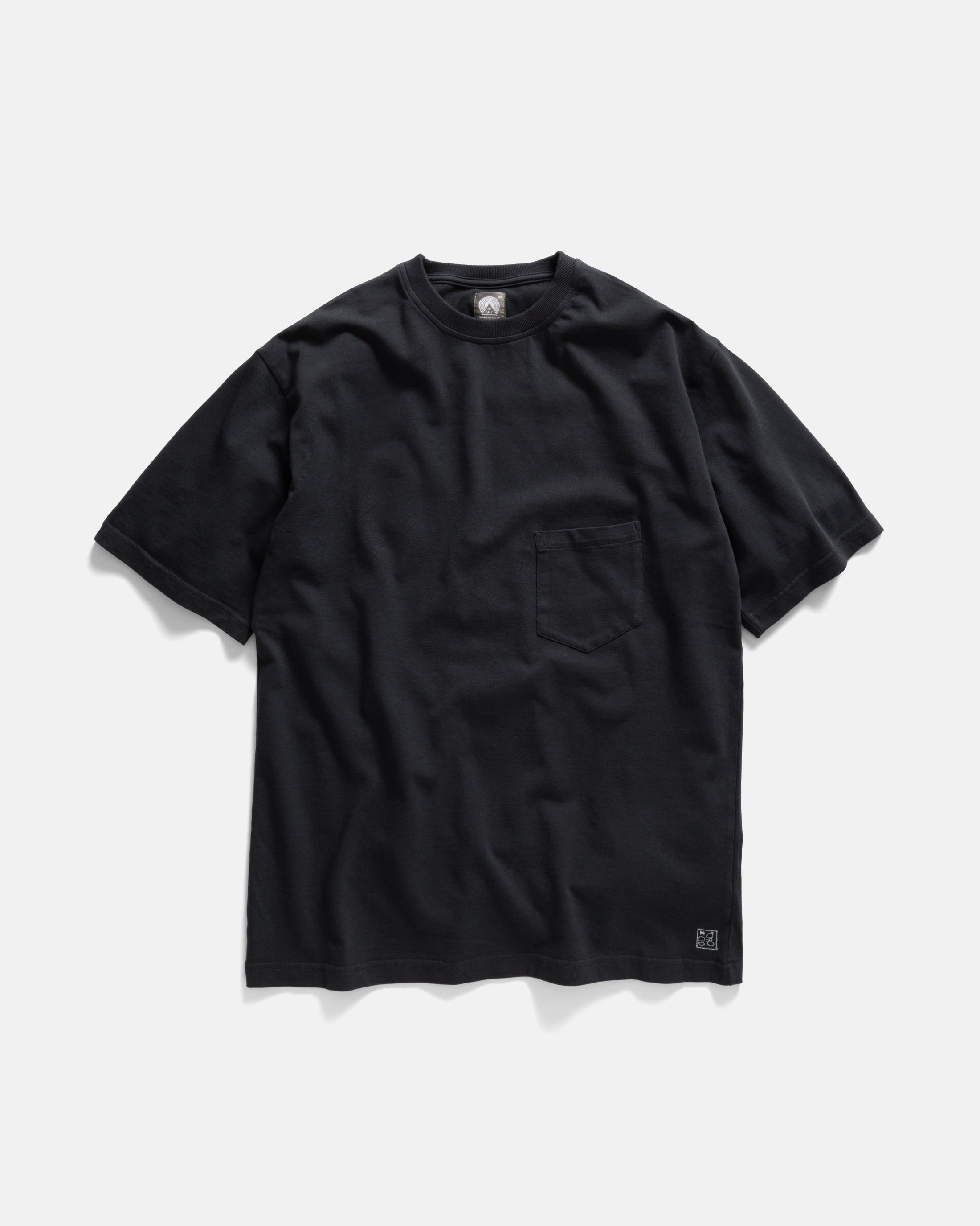 IAN VINTAGE POCKET TEE - MEZZANOTTE BLU 7.75 oz. ALL SEASON COTTON JER ...